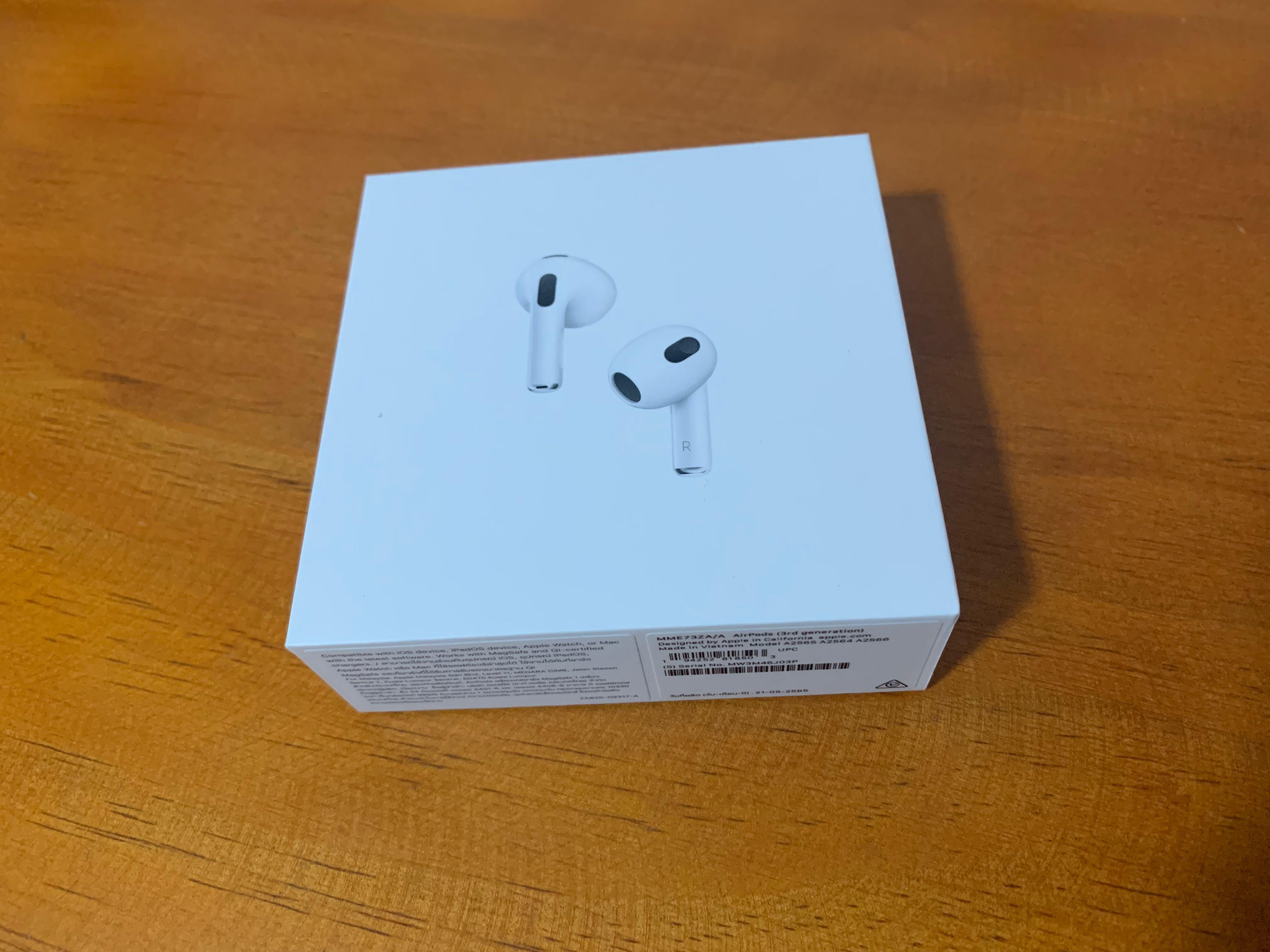 Apple AirPod Gen 3 (BNIB + Receipt), Mobile Phones & Gadgets, Mobile ...