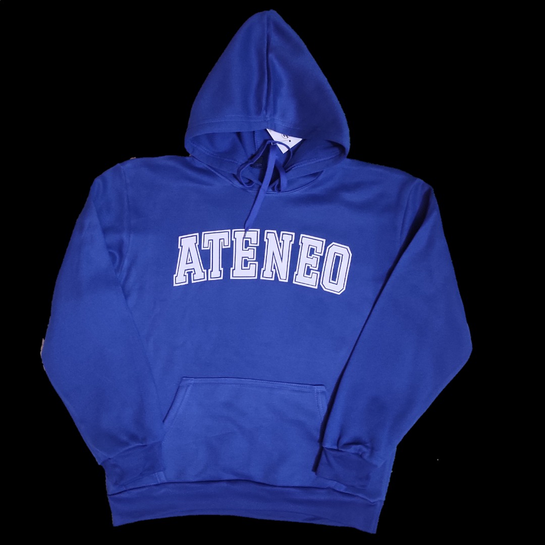 ATENEO University Blue Hoodie for Men and Women, Women's Fashion, Coats ...