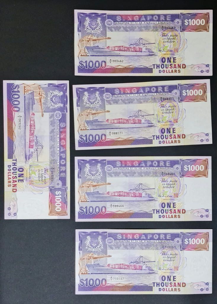 AUNC ship series $1000 notes, Hobbies & Toys, Memorabilia ...