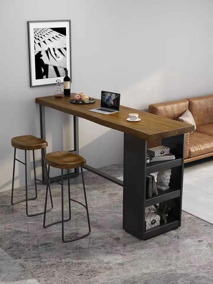 Customise High Bar Dining Table Kitchen Island Kitchen Cafe Bistro ...