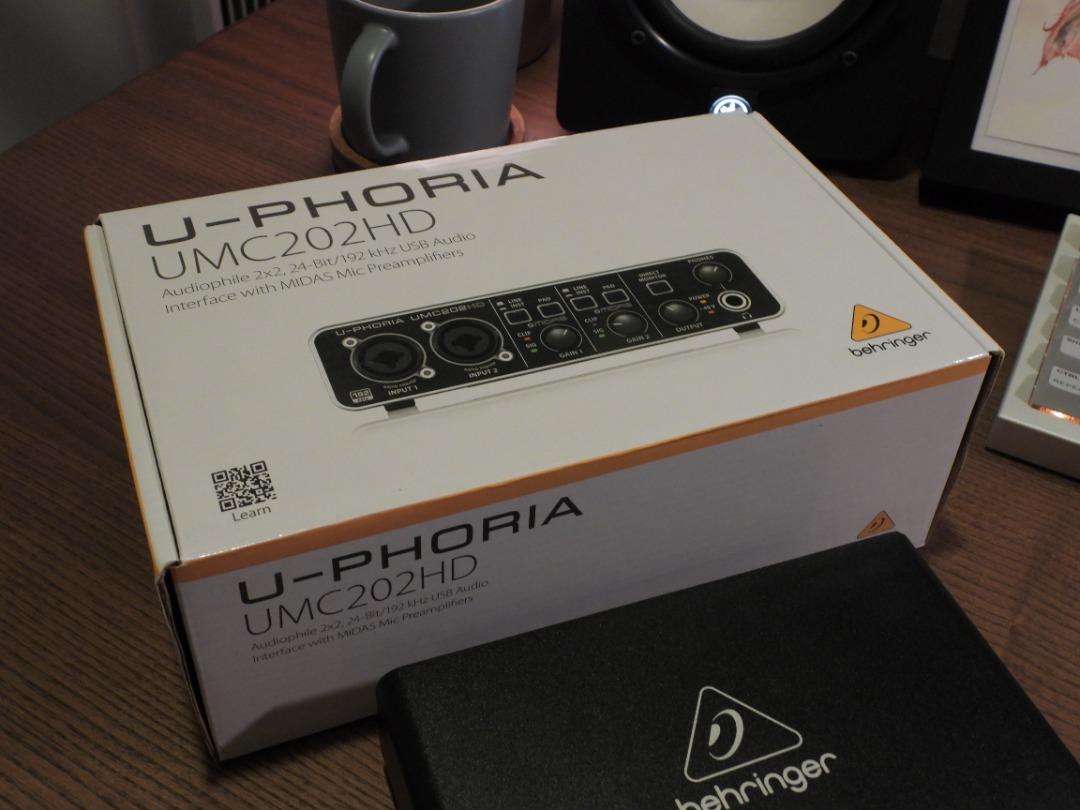 Behringer U-PHORIA UMC202HD Audio Interface, Audio, Other Audio ...