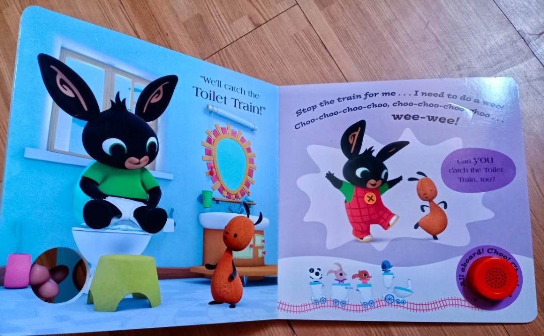 Bing All about the Toilet Train Sound book, Hobbies & Toys, Books ...
