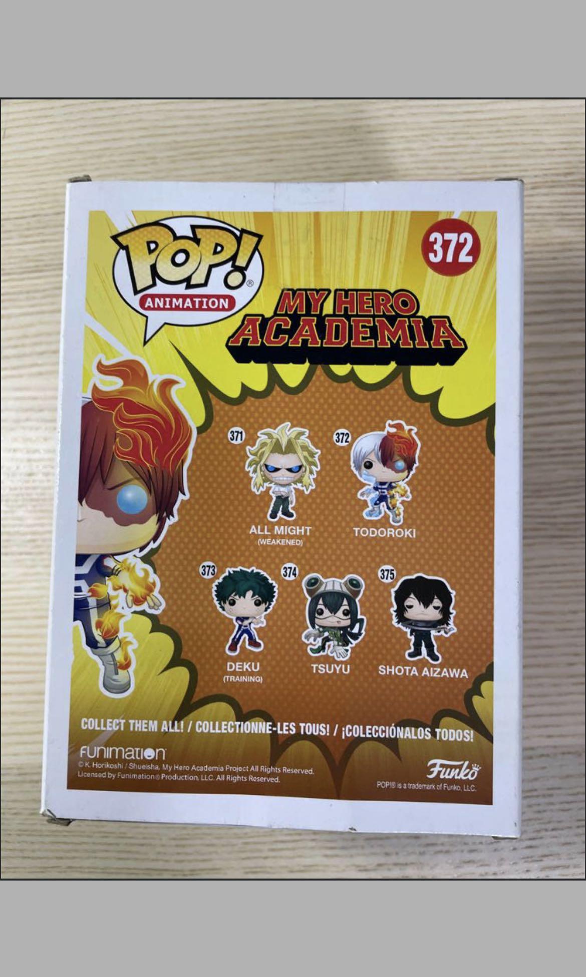 Bnha todoroki mha funko pop special edition, Hobbies & Toys ...