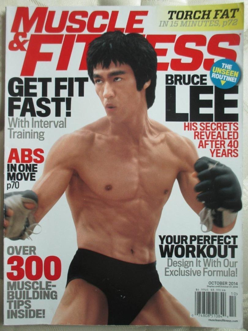 Bruce Lee - Muscle & Fitness Magazine Oct 2014, 其他, 其他 - Carousell
