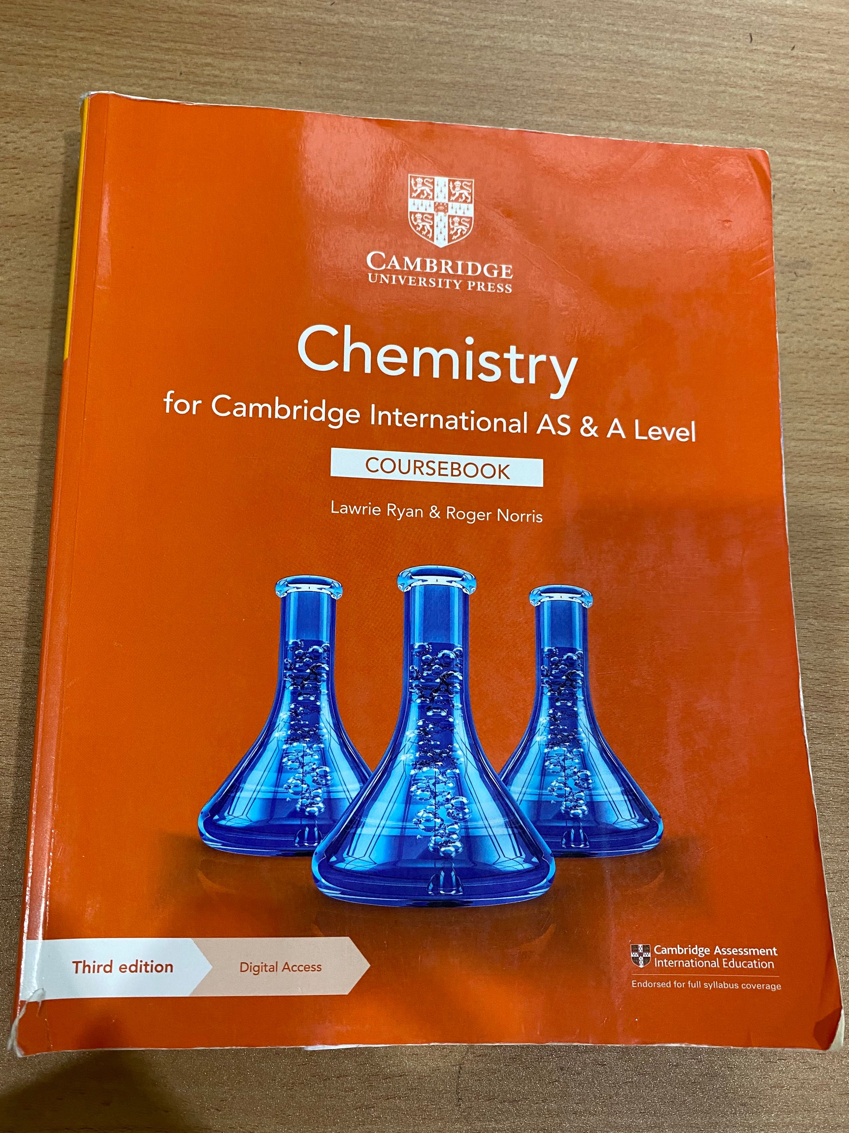 Cambridge International AS and A level Chemistry Coursebook, Buku ...