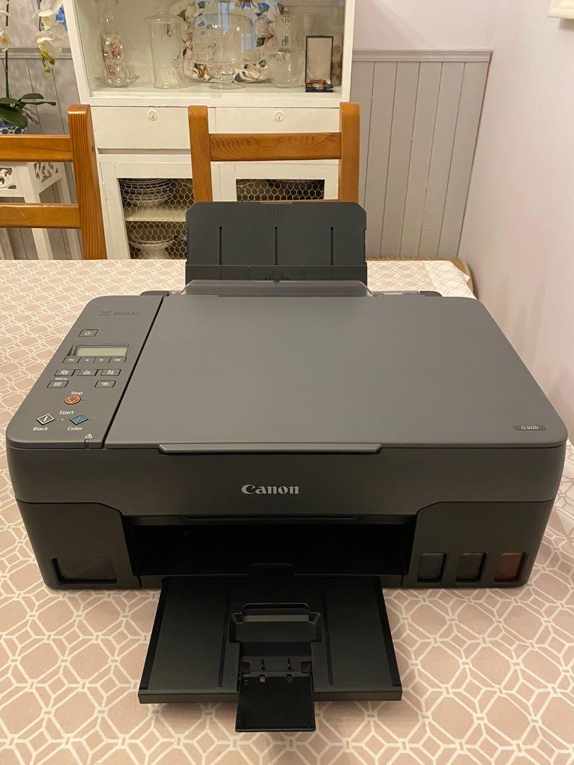 3-day-old Canon PIXMA G3020 with $40 NTUC voucher, Computers & Tech ...