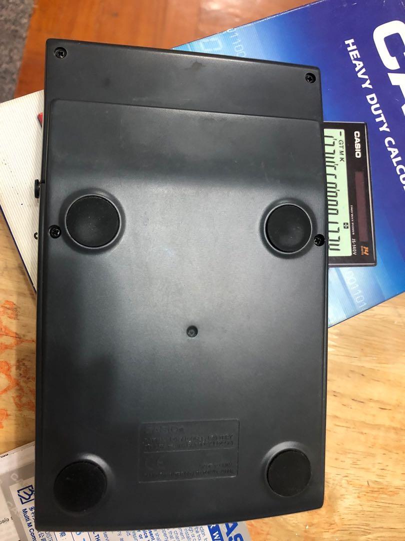 Casio 計數機 JS-140V, 電腦＆科技, 商務用科技產品 - Carousell