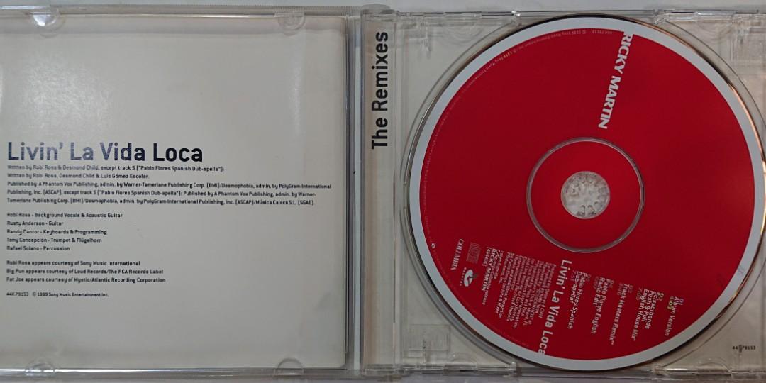 Cd Ricky martin livin la vida loca, 興趣及遊戲, 音樂樂器 & 配件, 音樂與媒體 - CD 及 DVD ...