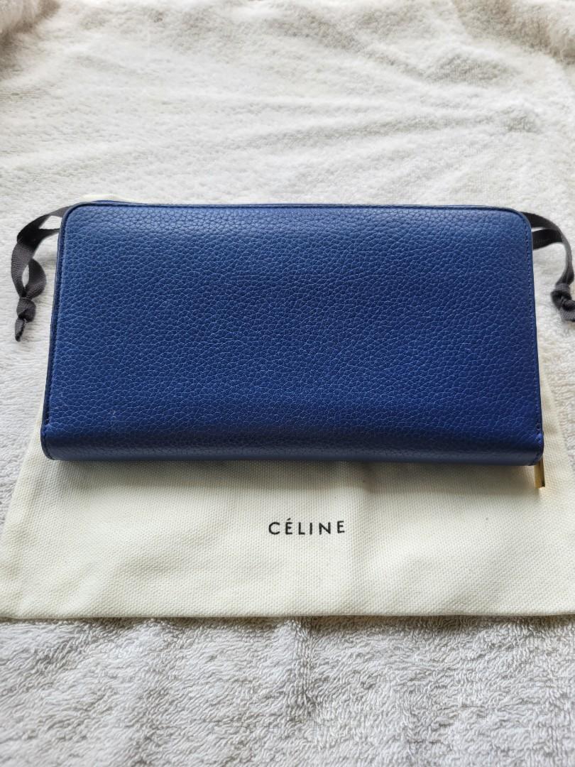 Celine long wallet 長銀包, 名牌, 手袋及銀包 - Carousell