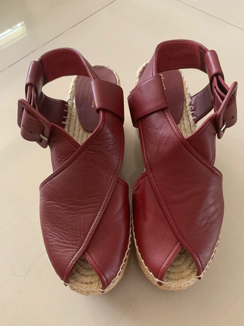 Celine wedges on Carousell