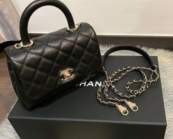 Chanel Coco Handle Extra Mini, Women's Fashion, Bags & Wallets, Cross ...