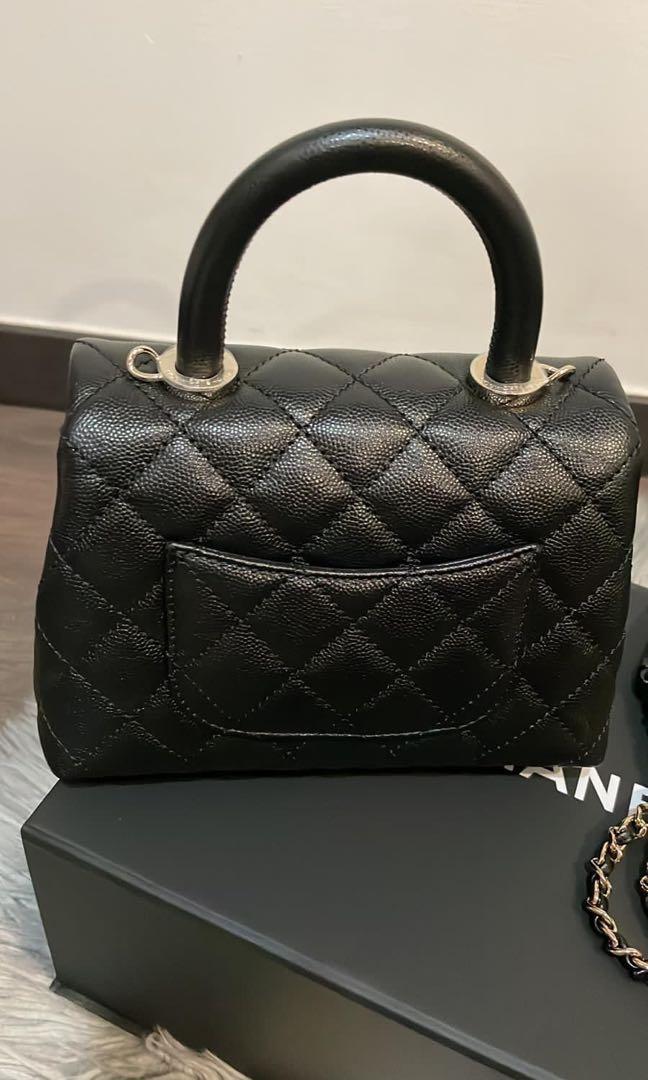 Chanel Coco Handle Extra Mini, Women's Fashion, Bags & Wallets, Cross ...