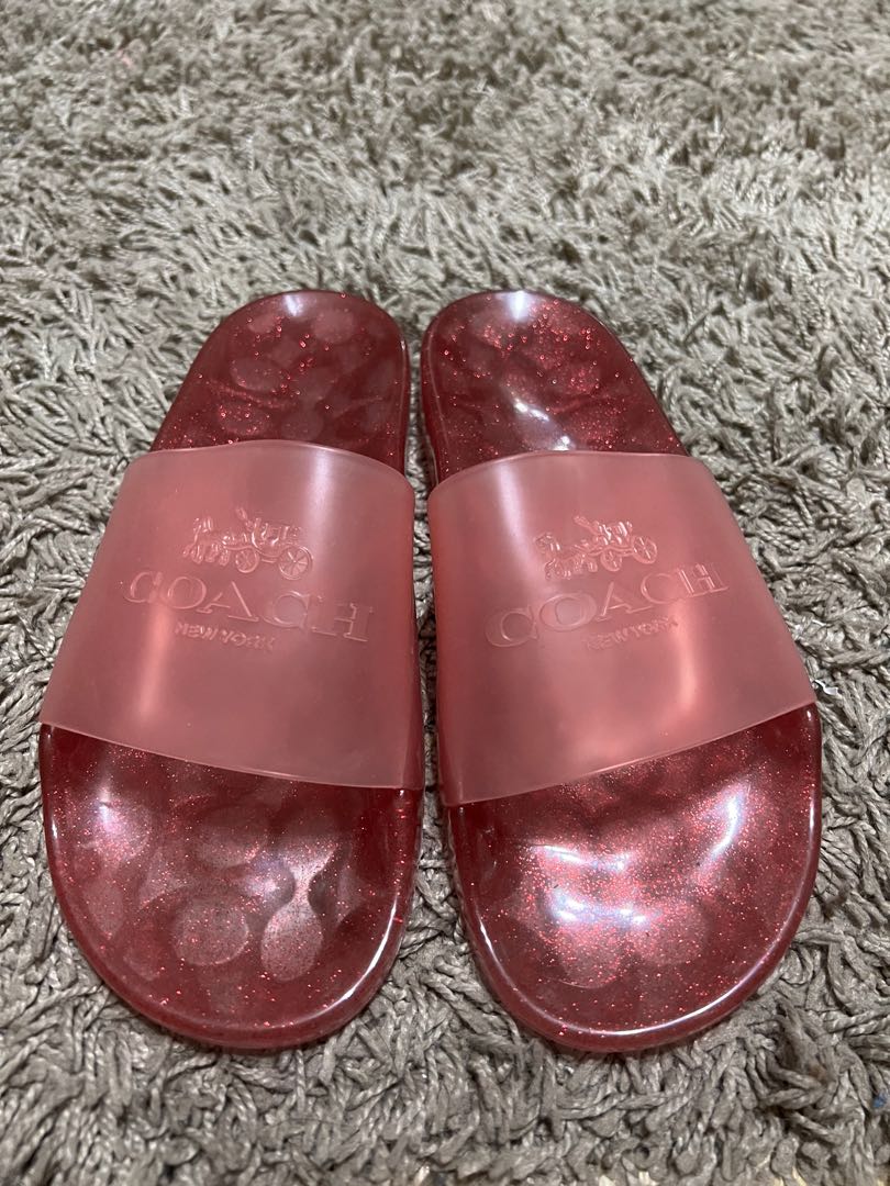 Coach slide, Women's Fashion, Footwear, Sandals on Carousell