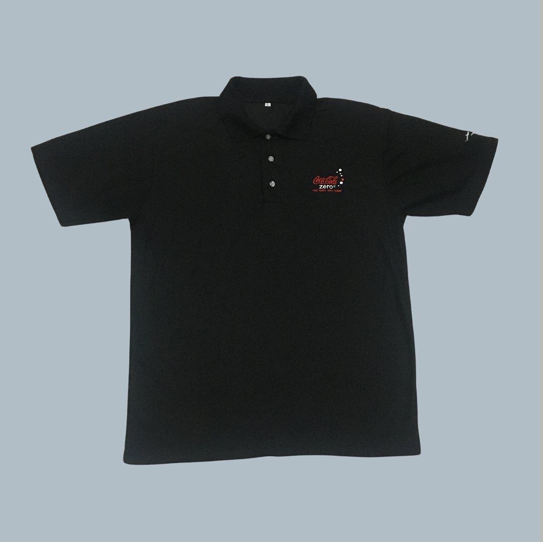 Coke Zero Polo Shirt, Men's Fashion, Tops & Sets, Tshirts & Polo Shirts ...