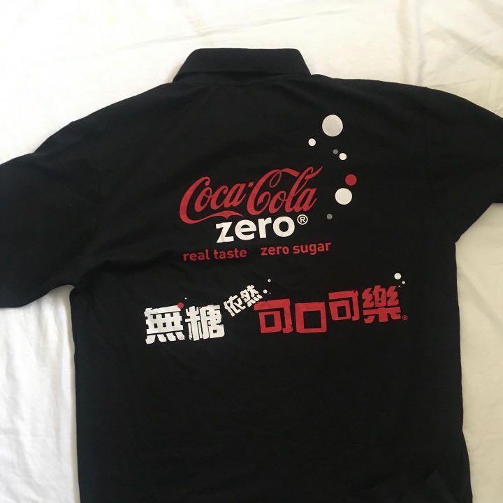 Coke Zero Polo Shirt, Men's Fashion, Tops & Sets, Tshirts & Polo Shirts ...