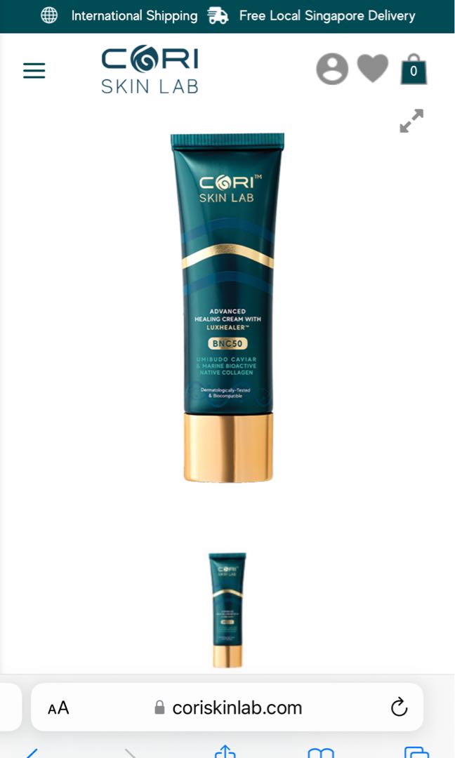 Cori skin lab advanced collagen healing cream, Beauty & Personal Care ...