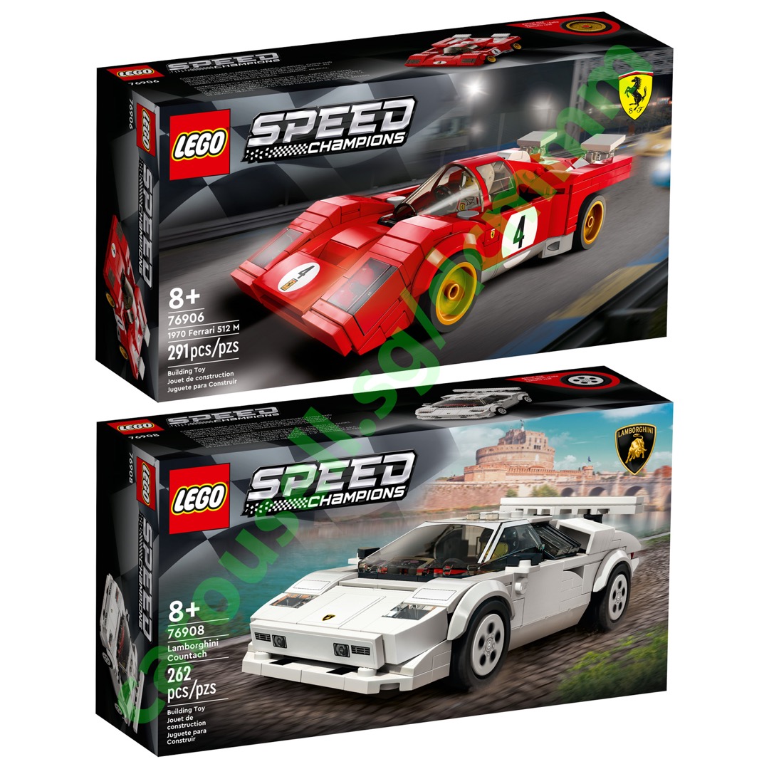 Brand New Sealed Box Bundle - LEGO Speed Champions - 76906: 1970 ...
