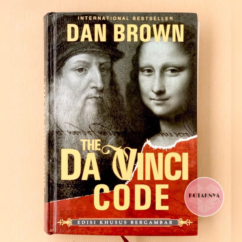 Novel Dan Brown - The Da Vinci Code Hard Cover, Buku & Alat Tulis, Buku ...