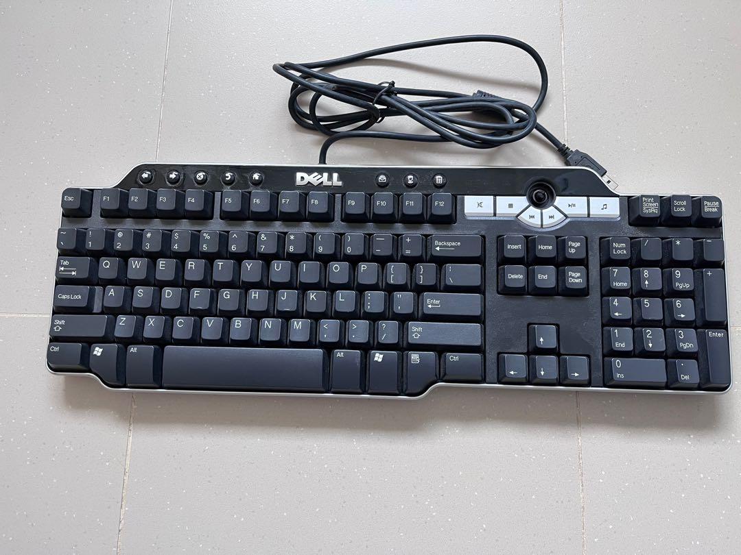 Dell Computer Keyboard Wired, Computers & Tech, Parts & Accessories ...