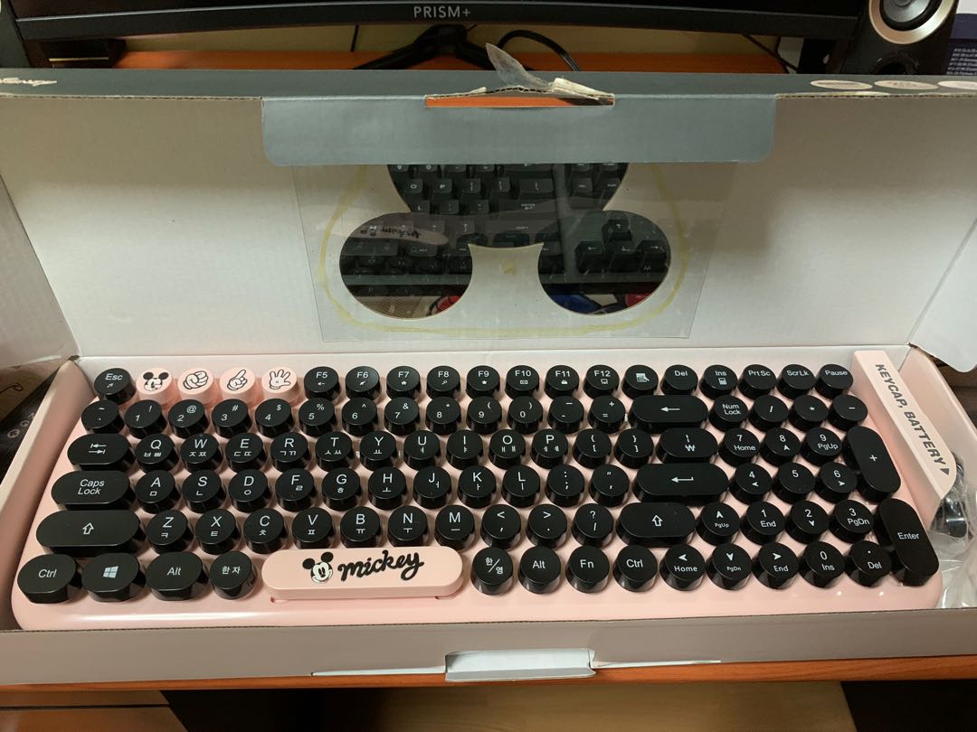 Disney wireless keyboard, Computers & Tech, Parts & Accessories ...