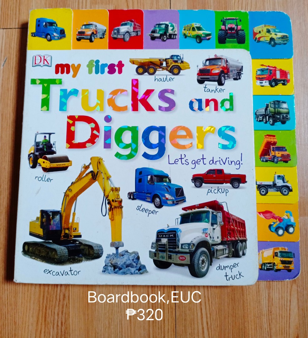 DK My First Trucks and Diggers, Hobbies & Toys, Books & Magazines ...