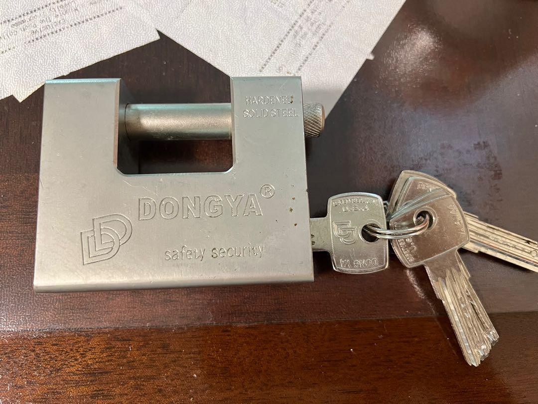 DongYa Gate Lock/Pad Lock, Furniture & Home Living, Security & Locks ...