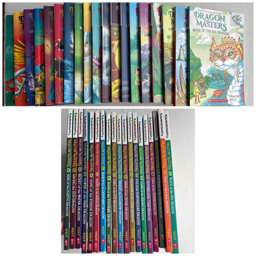 Dragon Masters (19 books set), Hobbies & Toys, Books & Magazines ...