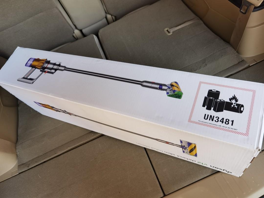 Dyson v12 Detect Slim New Box, Furniture & Home Living, Cleaning ...