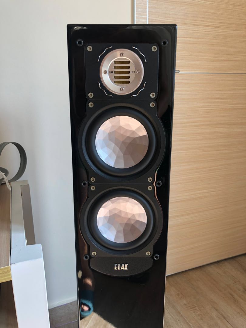 ELAC FS 247 floor standing speakers ELAC FC CC61 All President II Bi ...