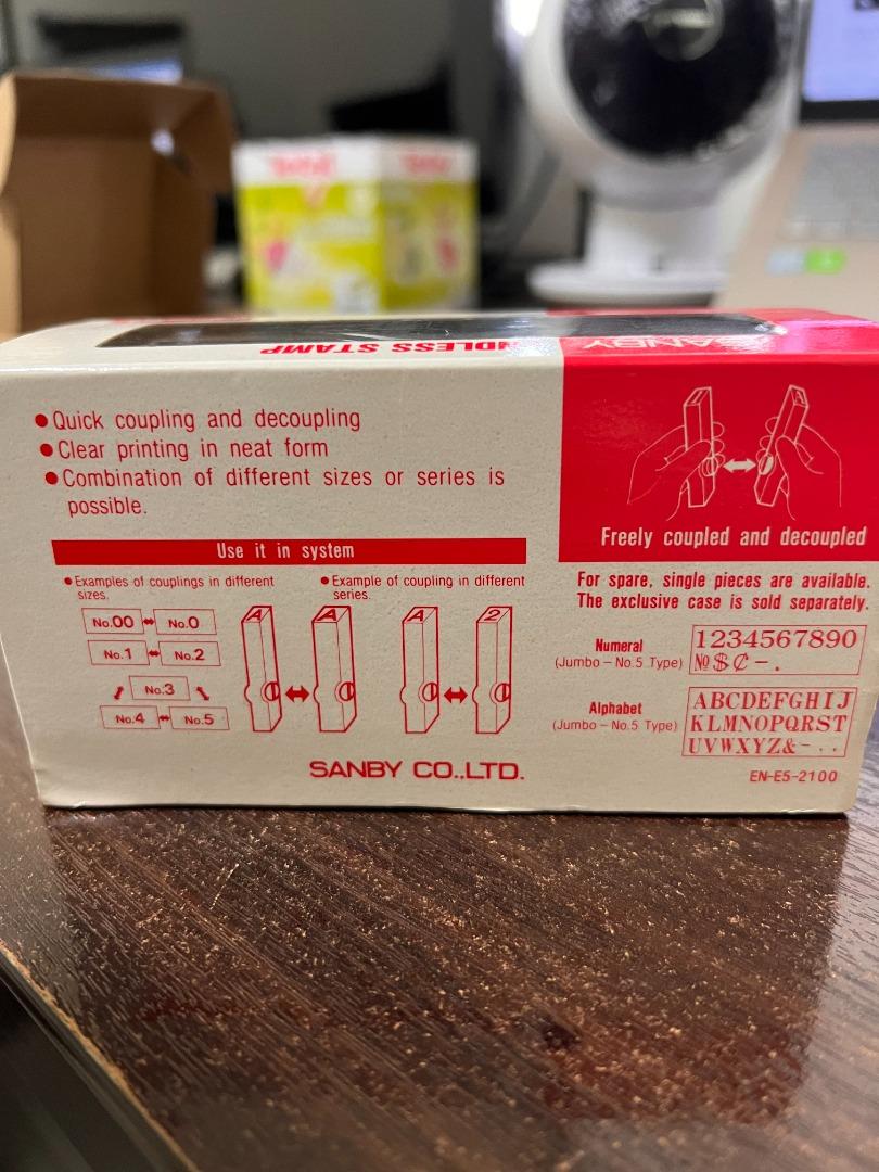 Endless Stamp Alphabet Set, Hobbies & Toys, Memorabilia & Collectibles ...