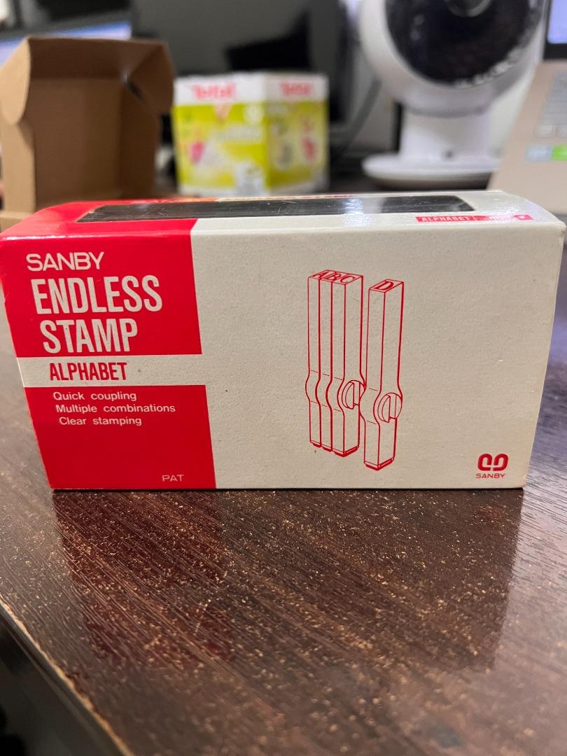 Endless Stamp Alphabet Set, Hobbies & Toys, Memorabilia & Collectibles ...