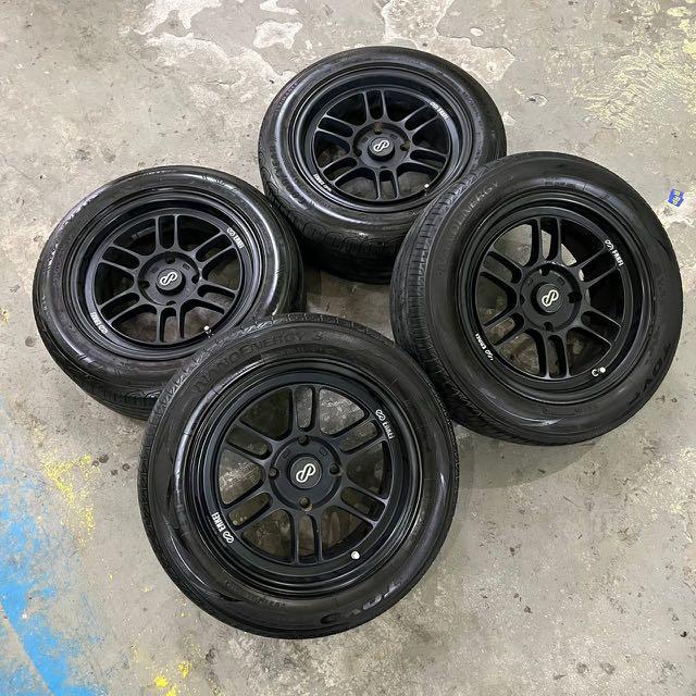 enkei rpf1 15 inch sports rim proton iriz tyre 70%, Auto Accessories on ...