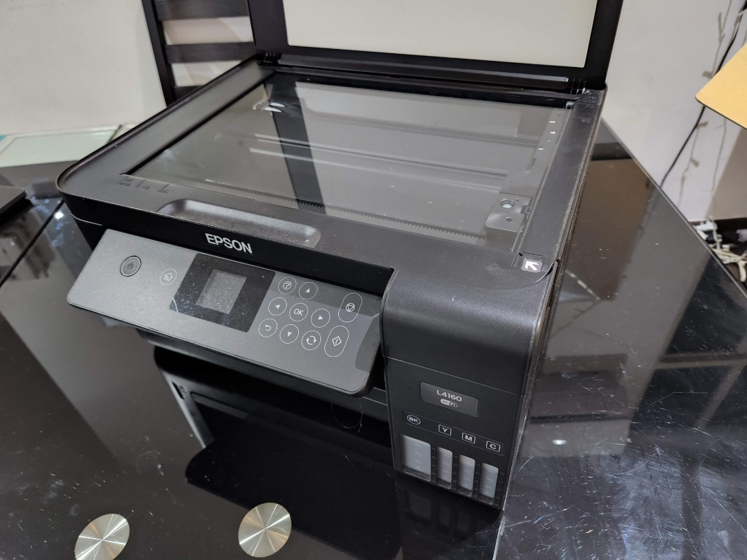 Epson L4160 Refillable Inkjet Printer and Scanner, auto duplex and wifi ...