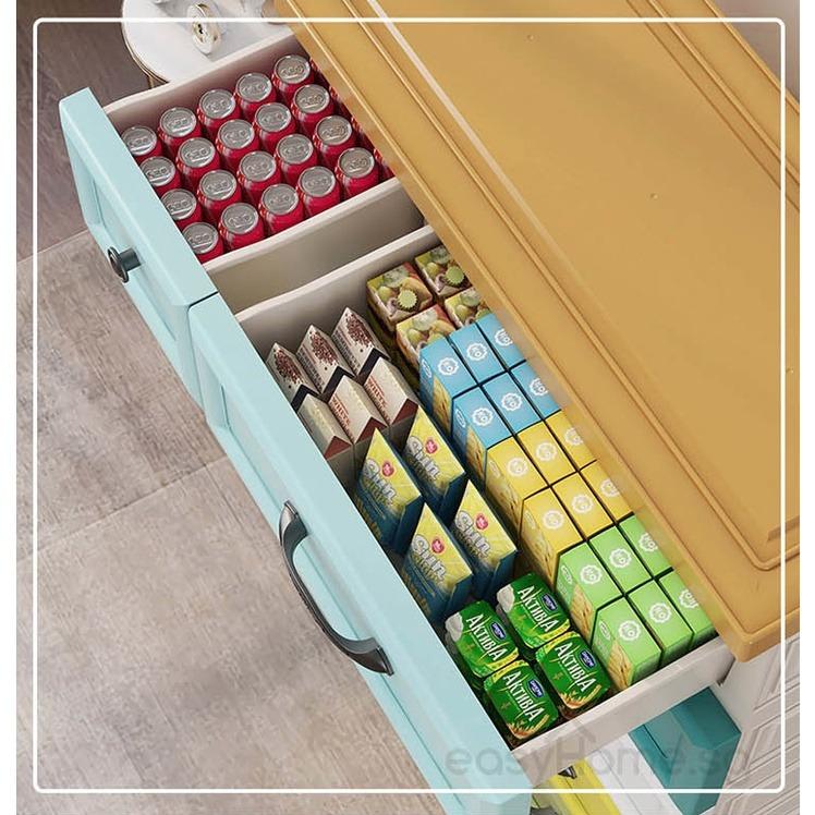 Extra Large 75cm 7585 Cabinet Plastic Drawer Storage Box Shelf Rack ...