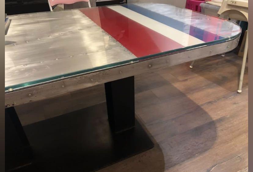 Fighter plane wing Dining Table, Furniture & Home Living, Furniture ...