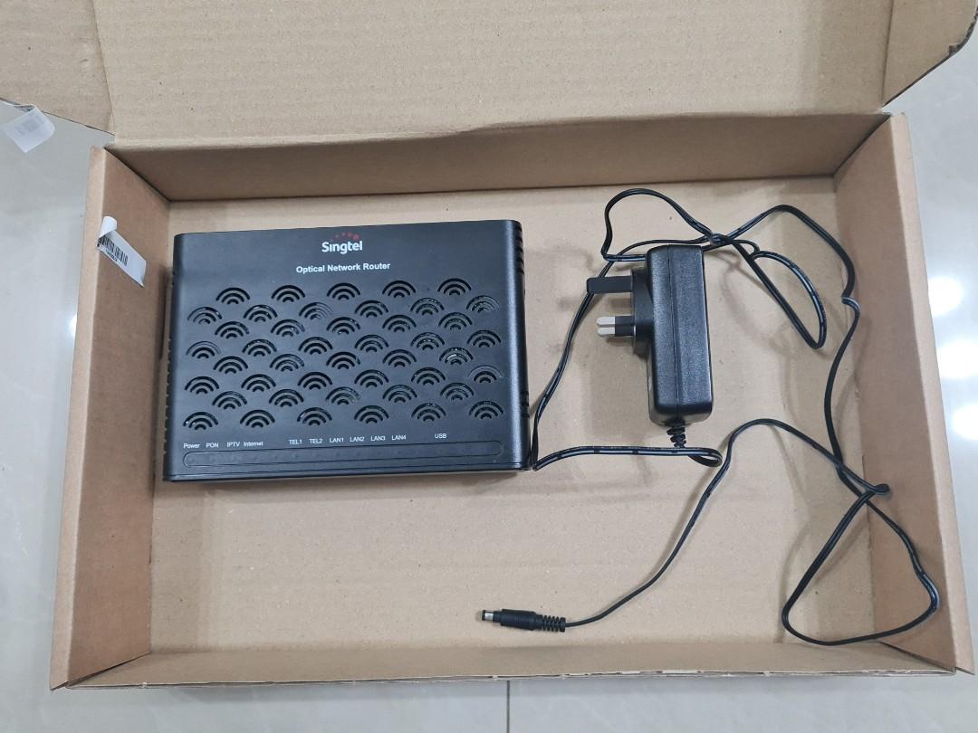 Free - Singtel Optical Network Router, Computers & Tech, Parts ...