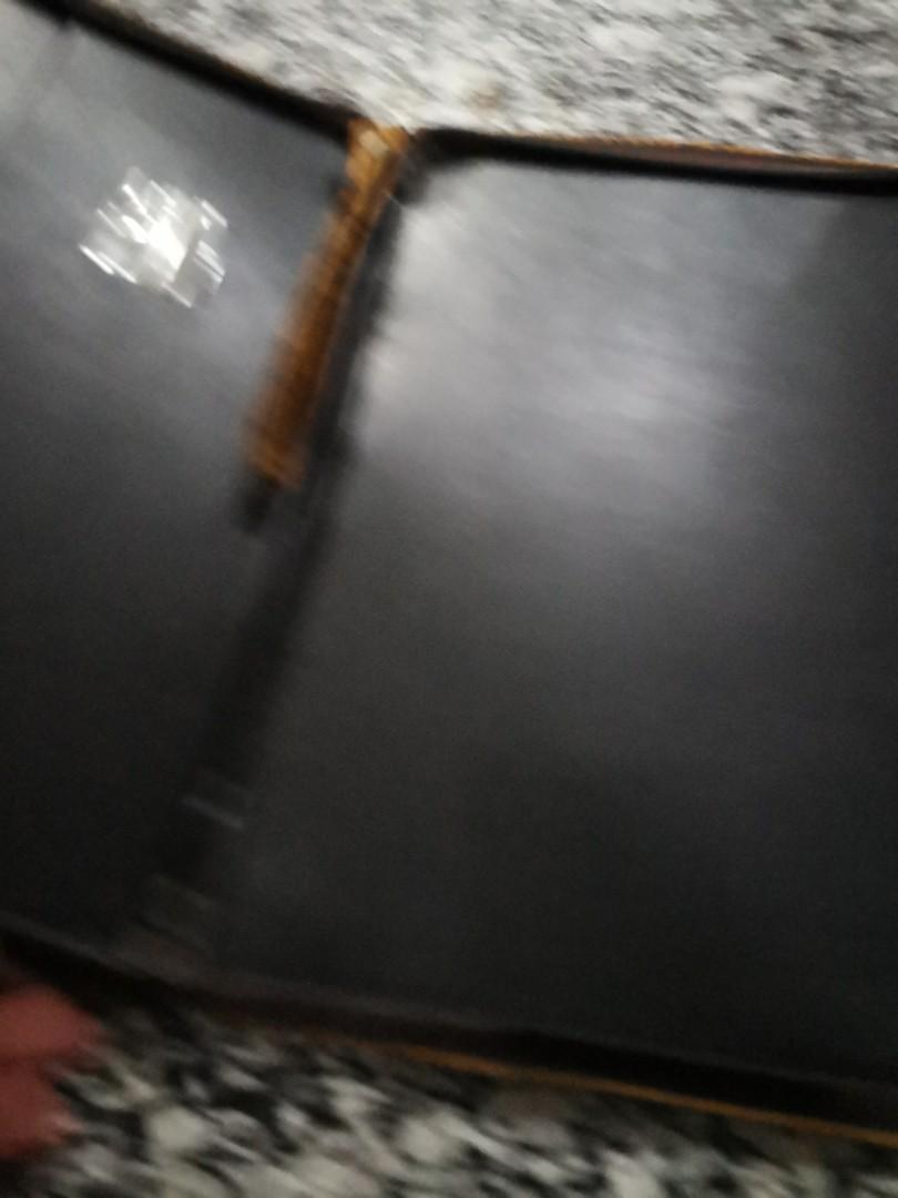 Free fabric document file folder with zip, Everything Else on Carousell