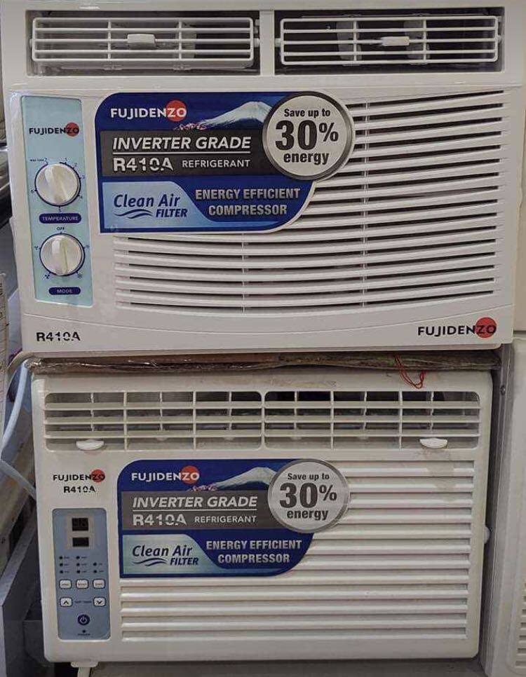 FUJIDENZO WINDOW TYPE AIRCON, TV & Home Appliances, Air Conditioning ...