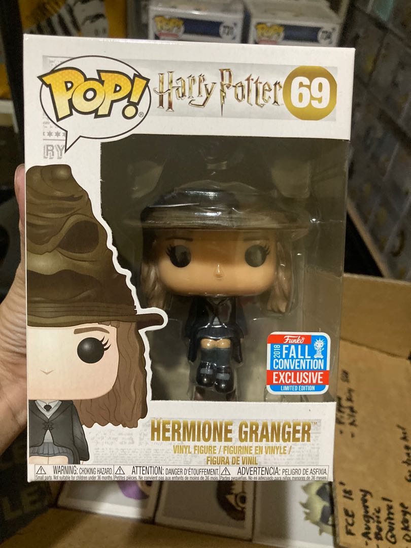 Funko Pop Hermione Sorting Hat, Hobbies & Toys, Toys & Games on Carousell