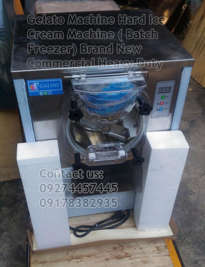 gelato hard ice cream machine heavy duty commercial tabletop ...