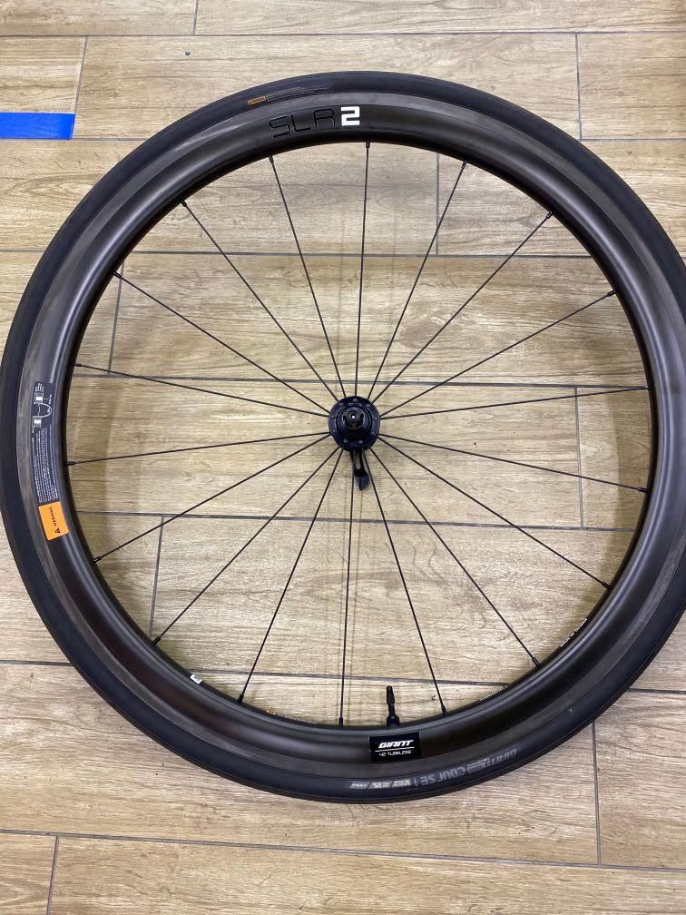 Giant Carbon SLR 2 Rim Brake Wheelset, Sports Equipment, Bicycles ...