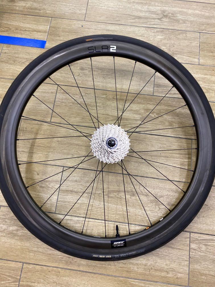 Giant Carbon SLR 2 Rim Brake Wheelset, Sports Equipment, Bicycles ...