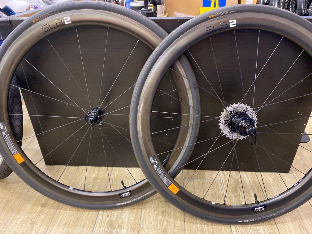 Giant Carbon SLR 2 Rim Brake Wheelset, Sports Equipment, Bicycles ...