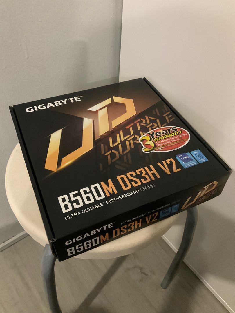 GIGABYTE B560M DS3H V2 (Purchased 07/22), Computers & Tech, Parts ...