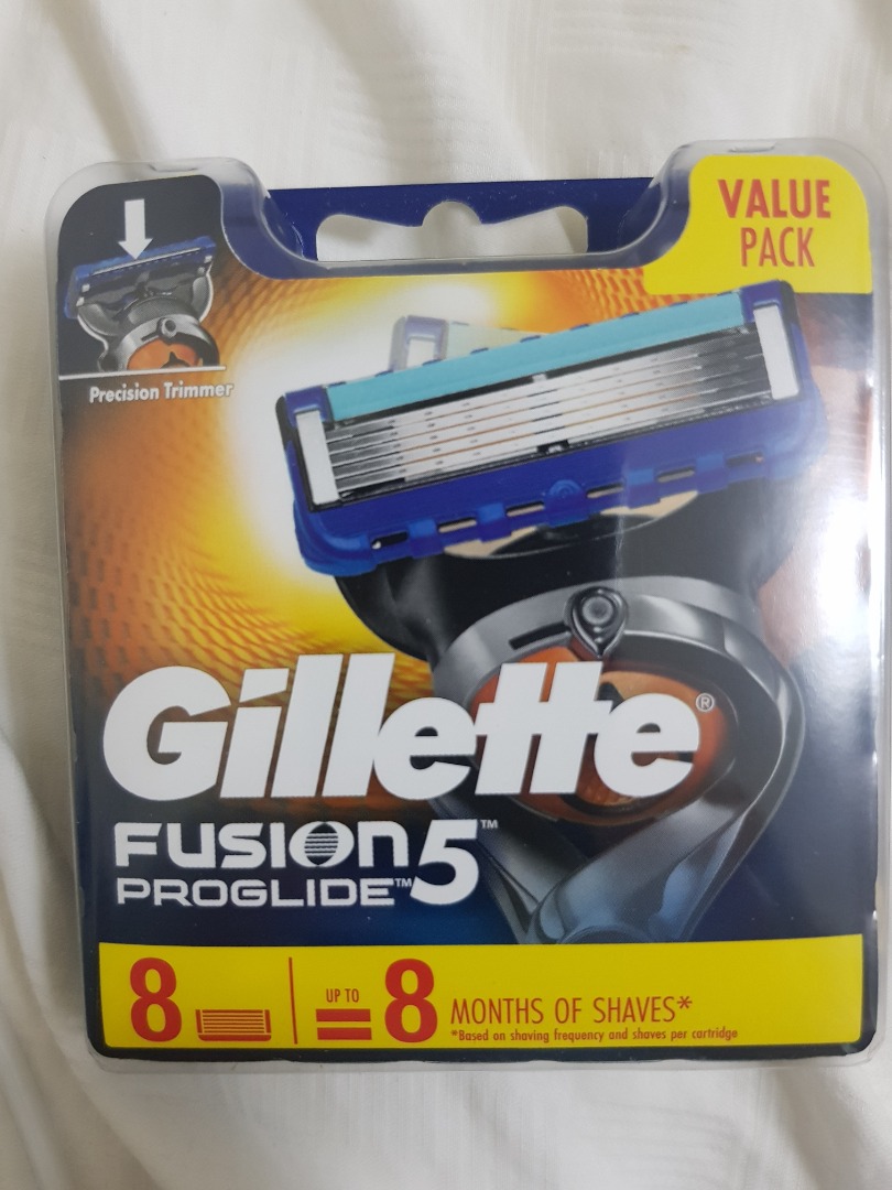 Made in Germany & USA Gillette Fusion Proglide Blades, Beauty ...