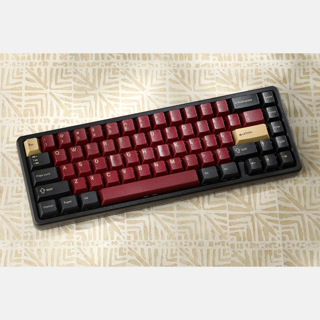 GMK Red Samurai 65% Keycaps, Computers & Tech, Parts & Accessories ...