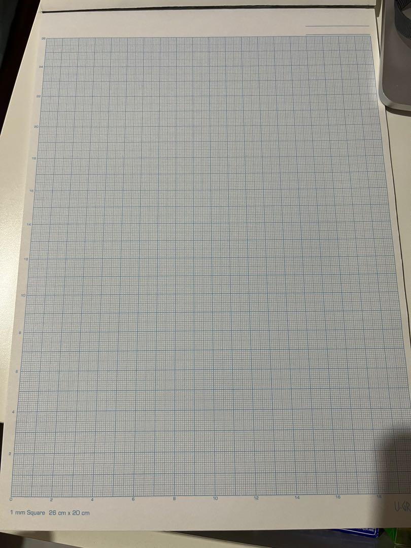 Graph Paper, Hobbies & Toys, Stationery & Craft, Stationery & School ...