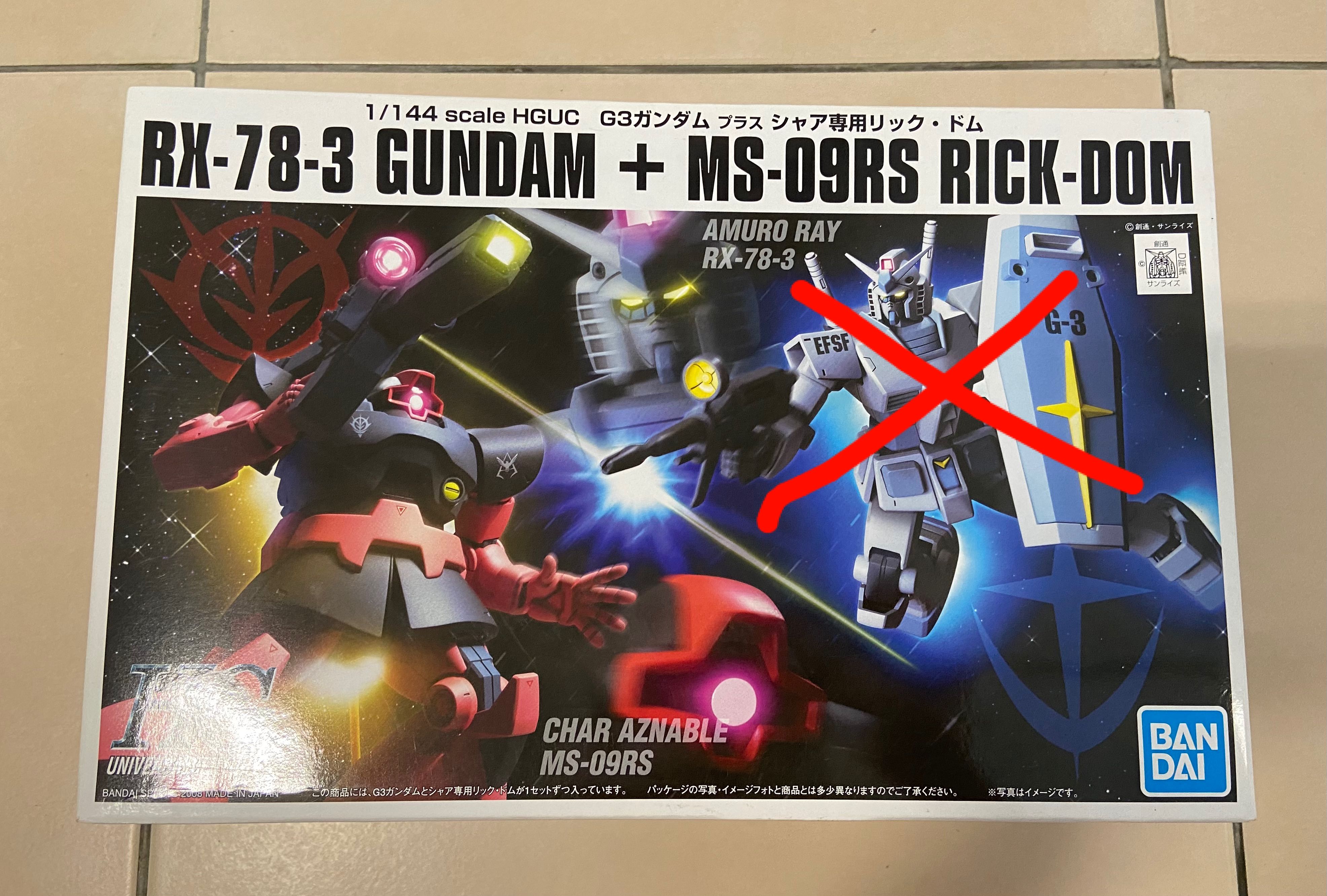 Gundam Hguc Chars Rick Dom only gunpla bandai, Hobbies & Toys, Toys ...