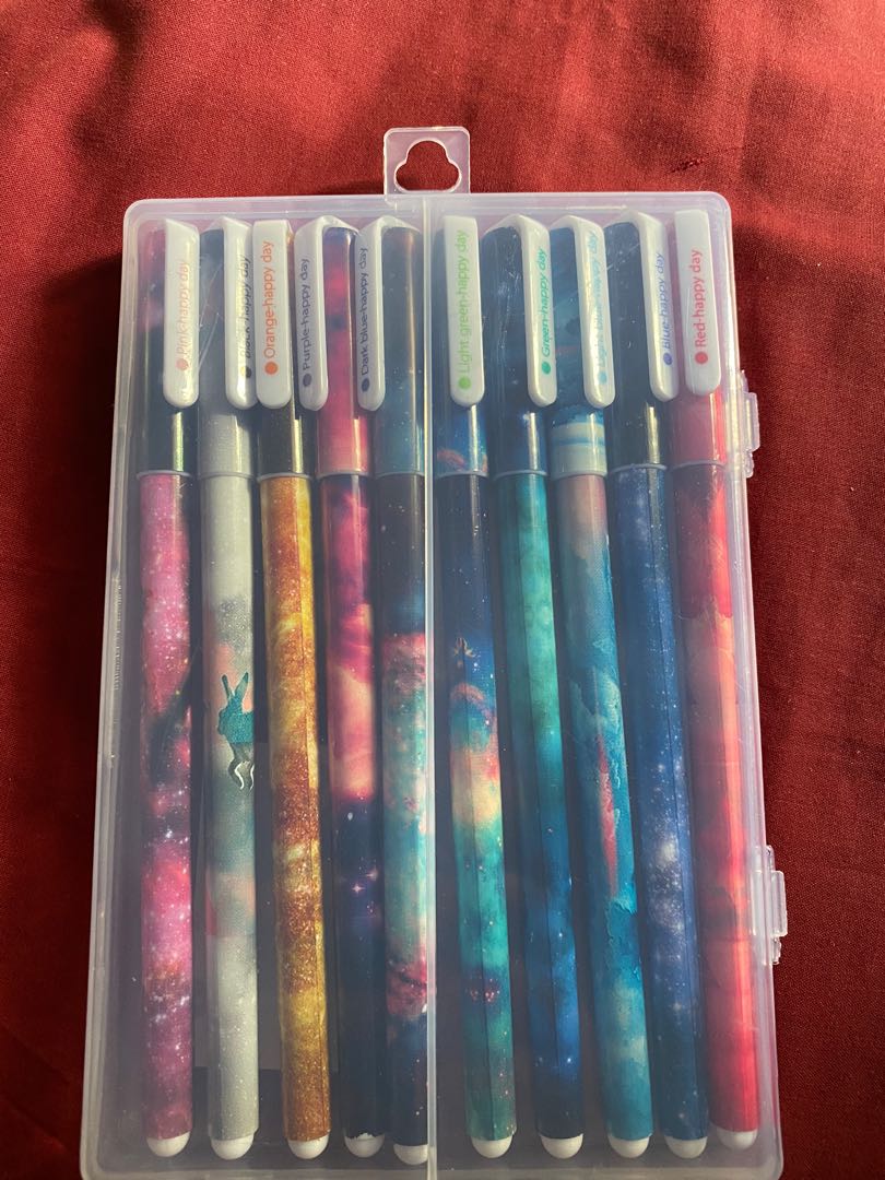 Happy Day pen 10 colors, Hobbies & Toys, Stationary & Craft, Craft ...