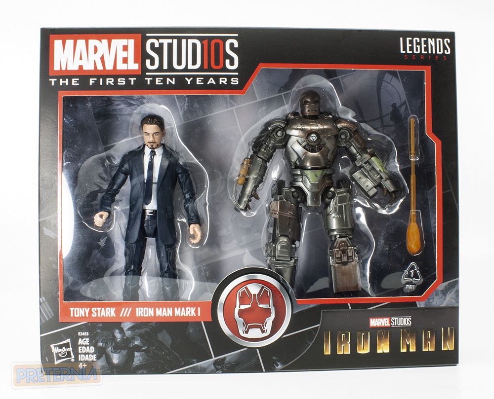 全新Hasbro MARVEL LEGENDS 10TH [Tony Stark / Iron man mark 1 ] Action ...